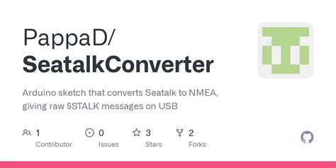 GitHub PappaD SeatalkConverter Arduino Sketch That Converts Seatalk To NMEA Giving Raw