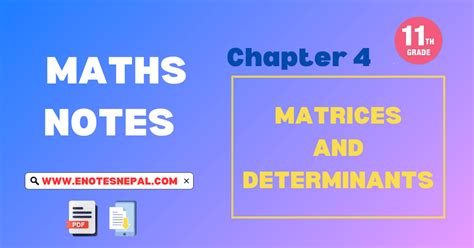 Matrices And Determinants Class 11 Mathematics Solutions Exercise 5