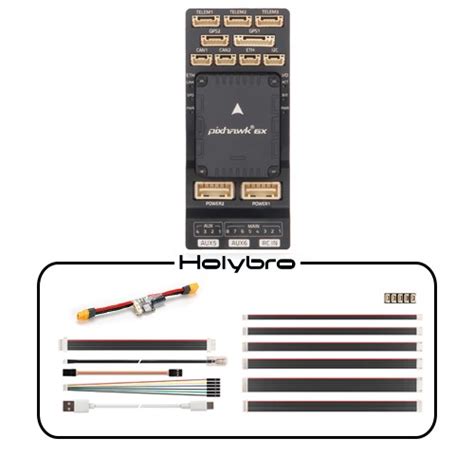 엑스캅터 홀리브로 Holybro Pixhawk 6x Standard V2a 드론 컨트롤러 Gps 미포함 픽스호크