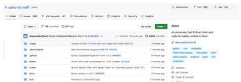 Python代码质量检查工具ruff的安装和使用 Duidaima 堆代码