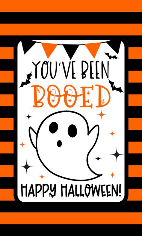 Free Youve Been Booed Printable Signs Prudent Penny Pincher
