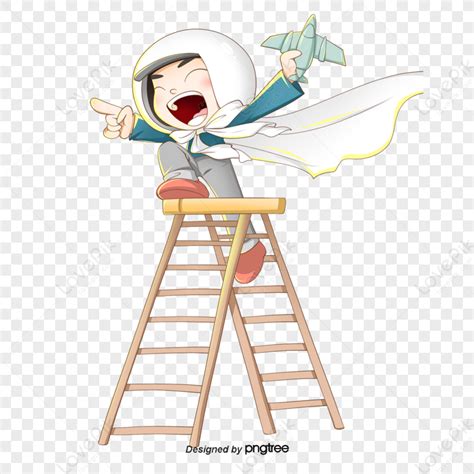 소년 모자 비행기 일러스트 사다리기장기어오르다조종사 Png 일러스트 무료 다운로드 Lovepik