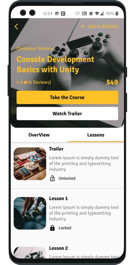 React Native LMS App Template Course App Template React Native Udemy Clone React Native By