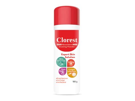 Clorest Dusting Powder 100 Gm Sunrest Lifescience