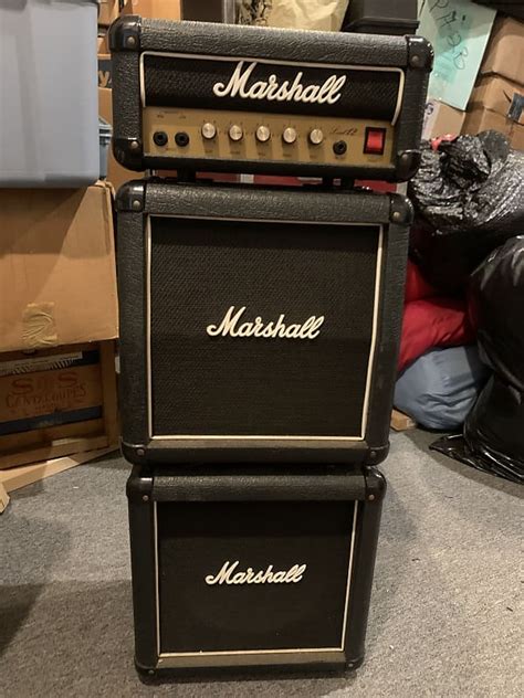 Marshall Mini Stack Lead 12 1980s Black Reverb