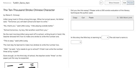 Tutorial 101 Creating Questions And Items Learnosity Product