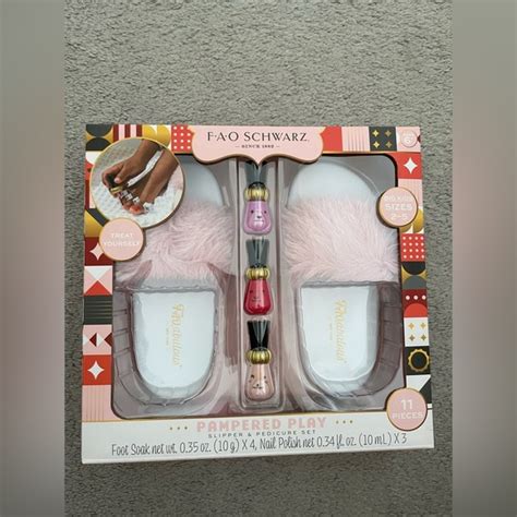 Fao Schwarz Bath Skin And Hair Fao Schwarz Pampered Play Slipper And