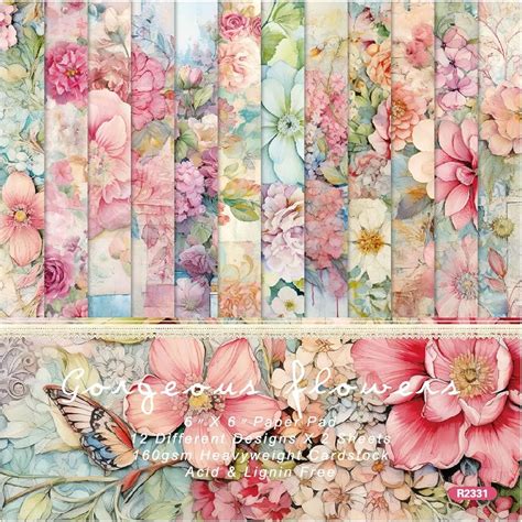 Decorative Cardstock Paper Tmxaok 6×6 Scrapbook Paper 30 Sheets