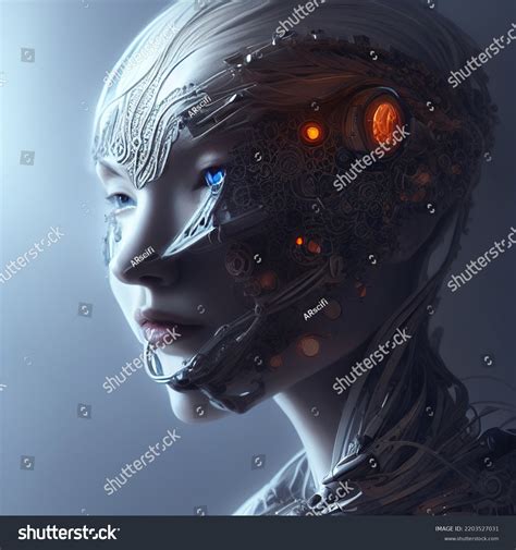 3d Rendering Cyborg Bionic Human Robotic Stock Illustration 2203527031 Shutterstock