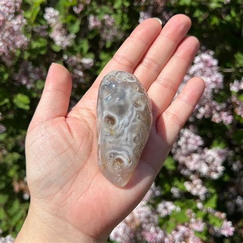 Large Enhydro Agate Nodule Brazil Etsy