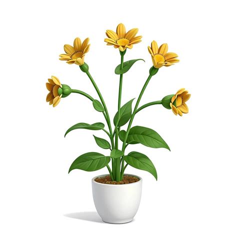 Premium Ai Image 3d Plant Plant Render Flower