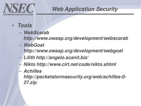 ppt web application security powerpoint presentation free download