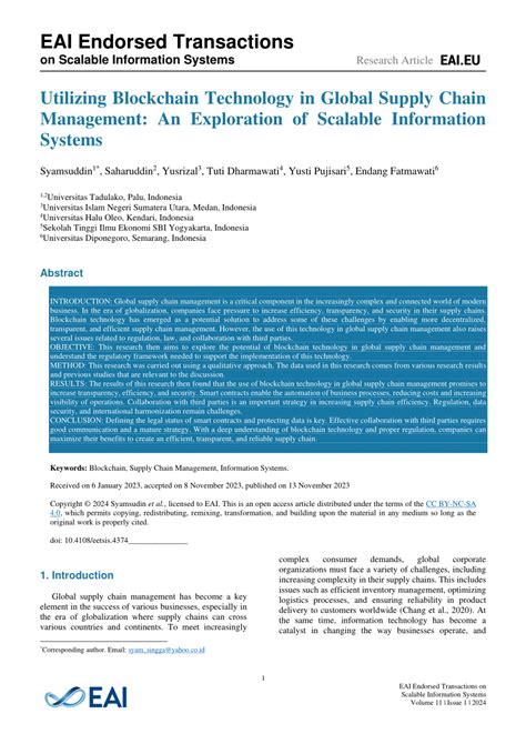 Pdf Utilizing Blockchain Technology In Global Supply Chain Management An Exploration Of