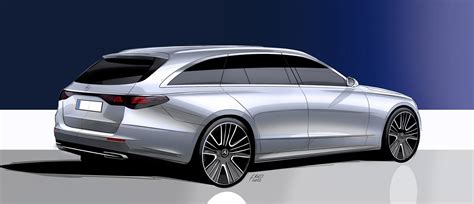 2024 Mercedes Benz E Class Estate Revealed With Big Space In The Trunk