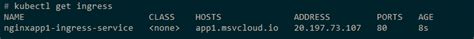 Azure Unable To Access Ingress Service Using Hostname Stack Overflow