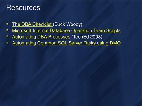 Ppt Automating Common Dba Tasks Powerpoint Presentation Free