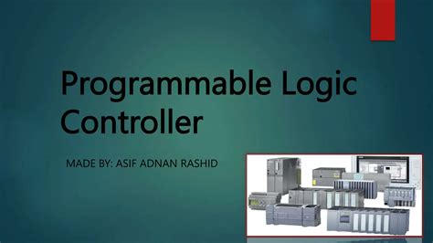 basic overview of programmable logic controller plc hmi scada pptx