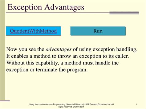 Ppt Chapter 18 Exception Handling Powerpoint Presentation Free