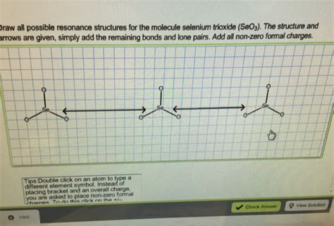 Solved Draw All Possible Resonance Structures For The