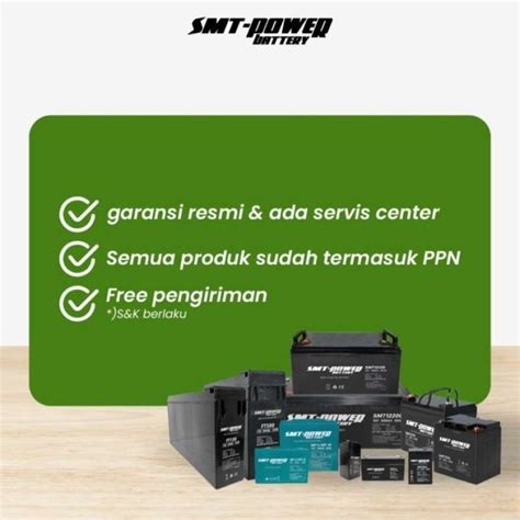 Promo Aki Baterai Accu V Ah Aki Baterai Sepeda Listrik Smt Dzf Termurah Diskon Di