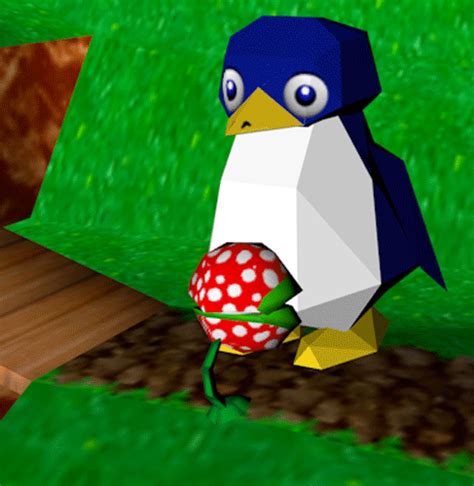 Post 839996 Penguin Piranha Plant Super Mario 64 Animated Sex64 Tuxie