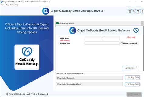 How To Take Backup Godaddy Emails To Hard Drive Updated 2022