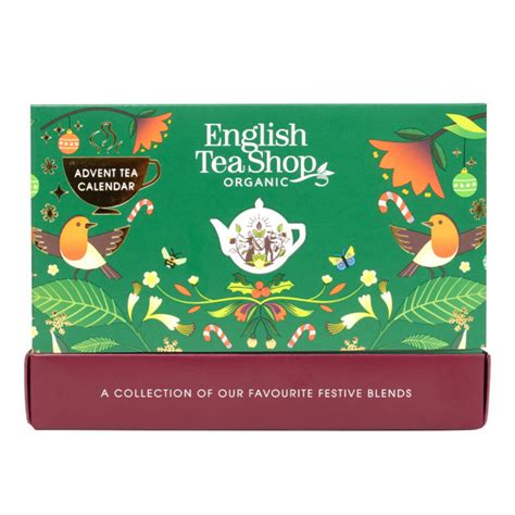 English Tea Shop Advent Calendar Green Sachet T Box 25 Tea