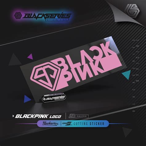 Jual Cutting Sticker Blackpink Logo Custom Stiker Blackpink V2