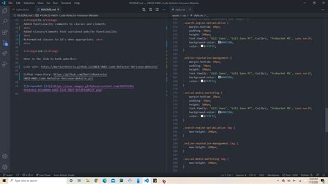 Github Martinrenteriacode Refactor Horiseon Website A Refactoring