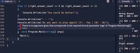 how can i call the main method in another method r csharp