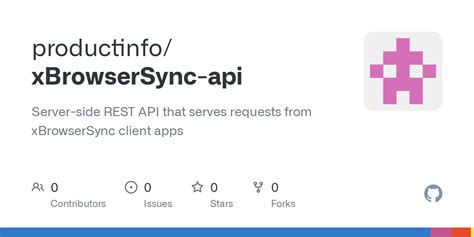 Github Productinfoxbrowsersync Api Server Side Rest Api That Serves