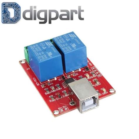 Jual Usb Relay 2 Channel 5v Programmable Computer Control For Smart Home Di Seller Digpart