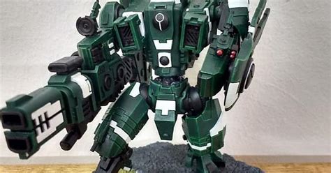 2nd Tau Unit Complete A Riptide Same Scheme As My Older Fire Warrior