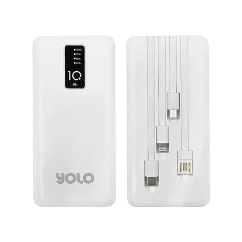 Buy Yolo Power 10 Power Bank 10000mah Battery Multi Inputs High