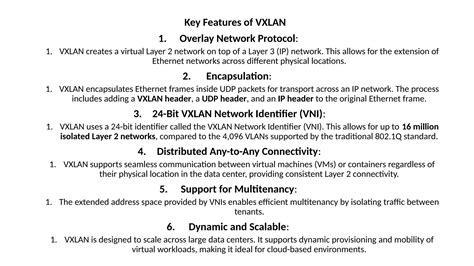 Vxlan In Data Centers And Use Casespptx