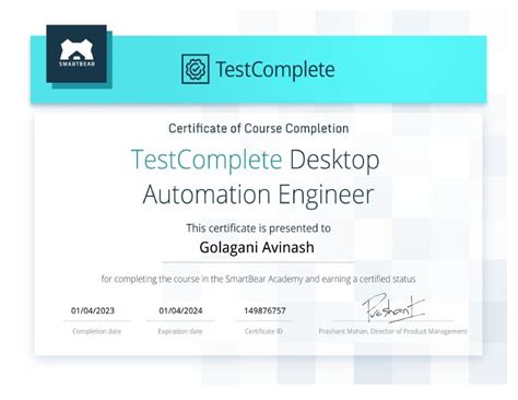Avinash Gm On Linkedin Smartbear Testcomplete Automationtesting Desktop