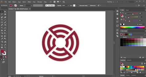 Circular Monogram Logo In Adobe Illustrator Adobe Tutorial
