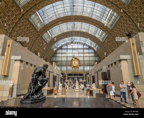Paris France August 1 2018 Interior Of The Musee Dorsay In Paris