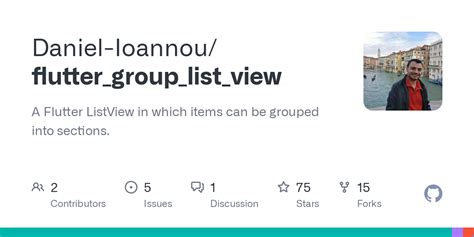Flutter Group List View List Item Dart At Master Daniel Ioannou Flutter Group List View Github