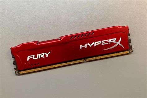 Ram Paměť Hyperx Fury Red Ddr3 Pro Desktop Kapacita 8 Gb Aukro