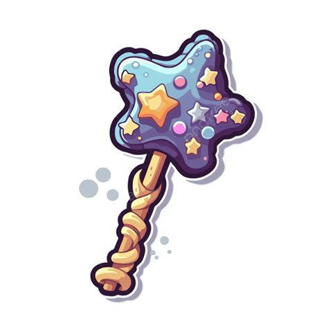 An Image Of A Magical Wand With Stars Clipart Vector Stars Clipart