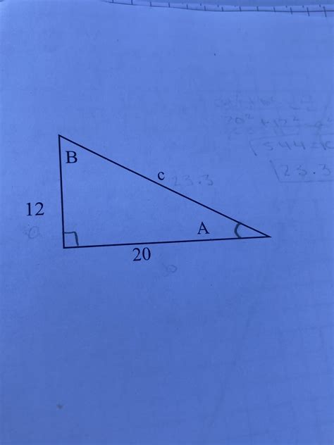 Solve The Triangle Chegg Com