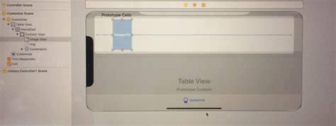 ios xcode deletes image view inside table view based on device