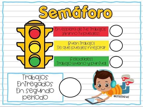 Pin De Lili Ayala En Semaforo De Conducta Semáforo De Conducta