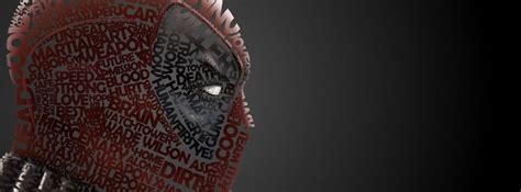 Deadpools Dark Comic Realm Blood Red And Shadow Facebook Cover Photo