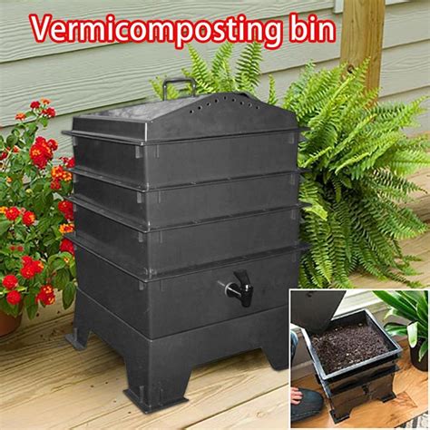 5 Tray Worm Compost Kit Heavy Duty Worm Composter Nepal Ubuy