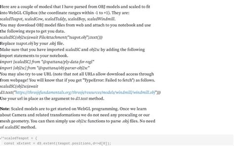scaled objects from obj models sumant pattanaik observable