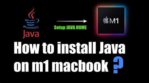 How To Install Java On Macbook Air M1 Youtube