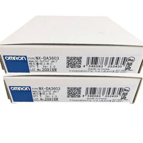 1pcs NEW IN BOX OMRON NX DA3603 NXDA3603 Digital Input Unit 1 Year Warranty EBay