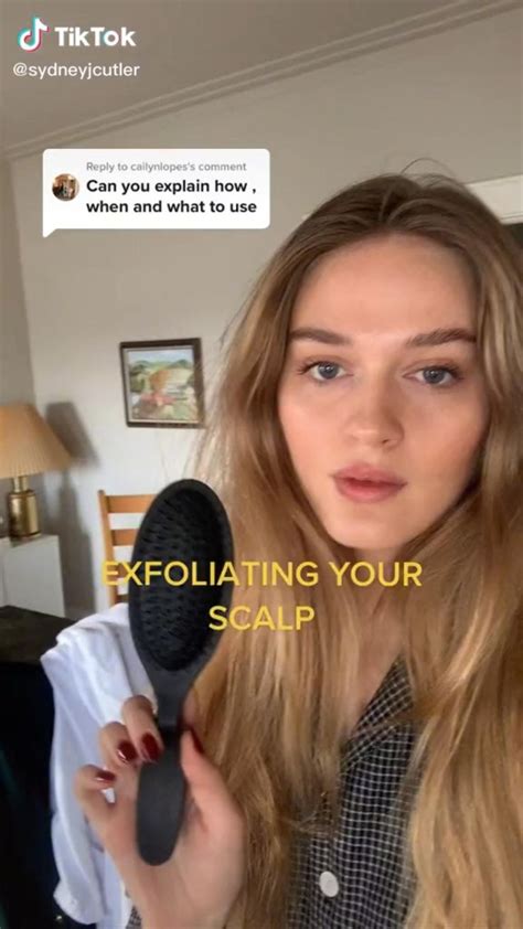 Exfoliating Scalp Brush Exfoliate Scalp Exfoliating Brush Scalp Brushing